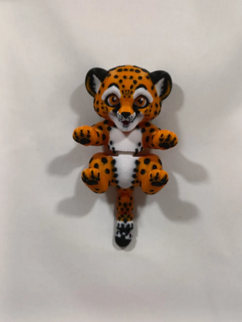 cute cheetah flexi - Free 3D Print Model - MakerWorld