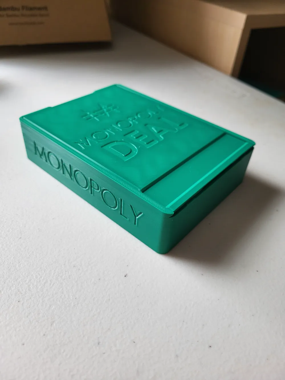 Monopoly Deal Sliding Case Remixed by BrooksBuilds - MakerWorld