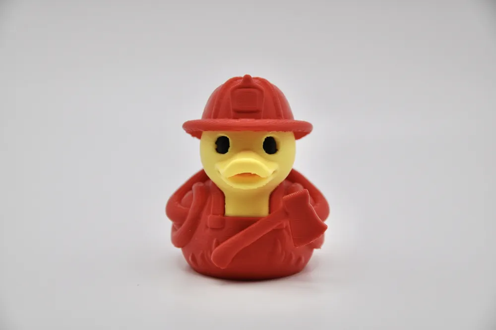 Firefighter Duck - Free 3D Print Model - MakerWorld