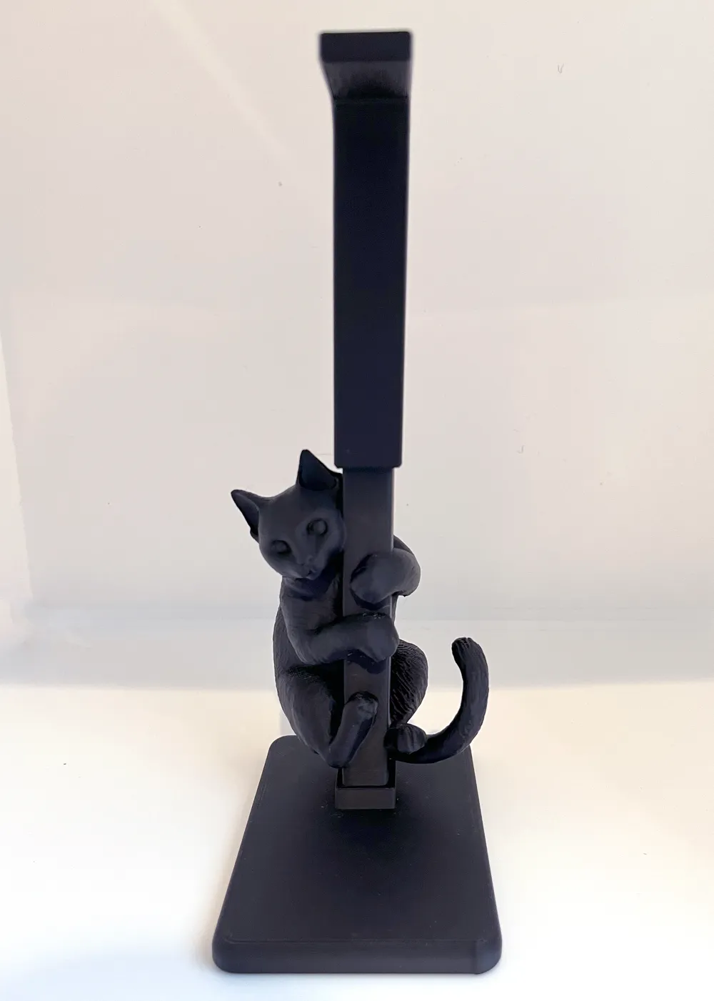 Clingy Cat Headphone Stand - Free 3D Print Model - MakerWorld