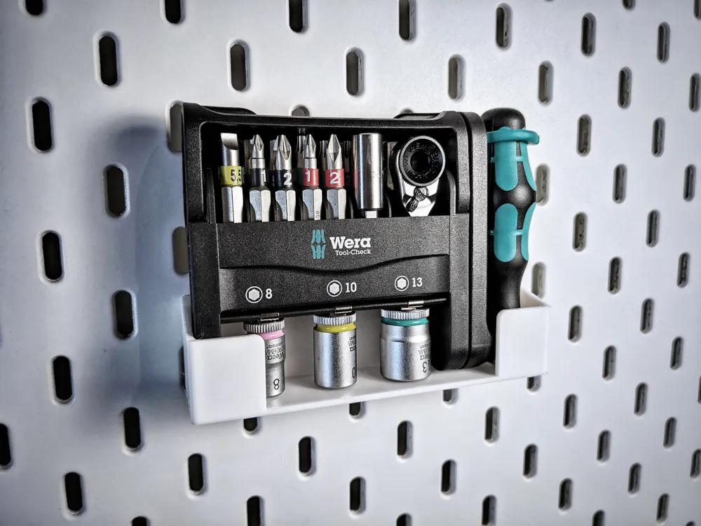 WERA Mini Tool-Check Skadis mount by zomb - MakerWorld