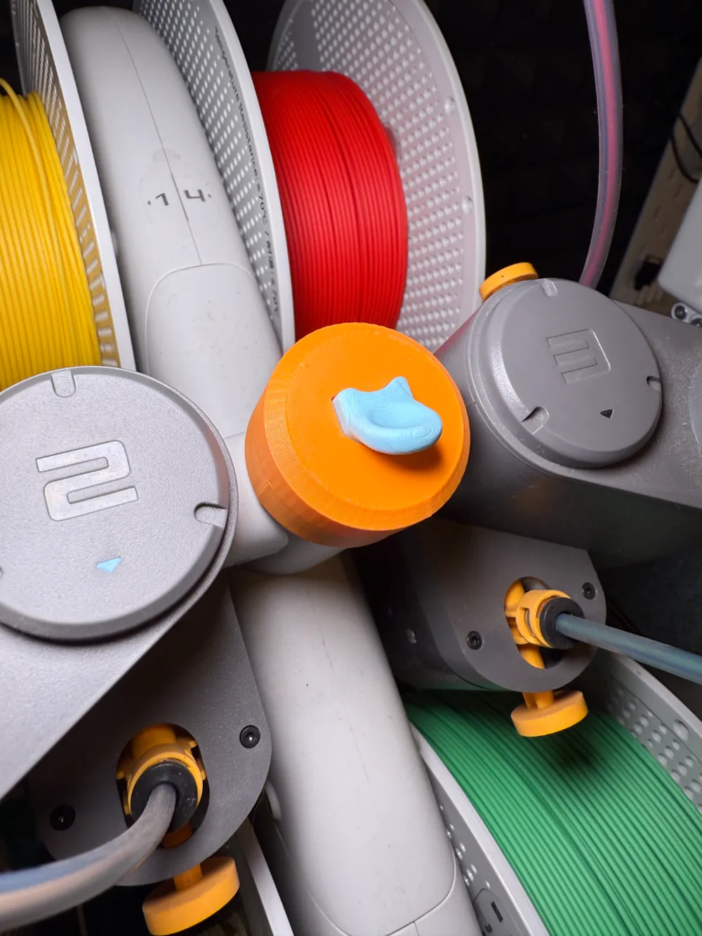 AMS Lite TPU Mod Hack A1 A1 Mini Holder Mount by dasdaene - MakerWorld