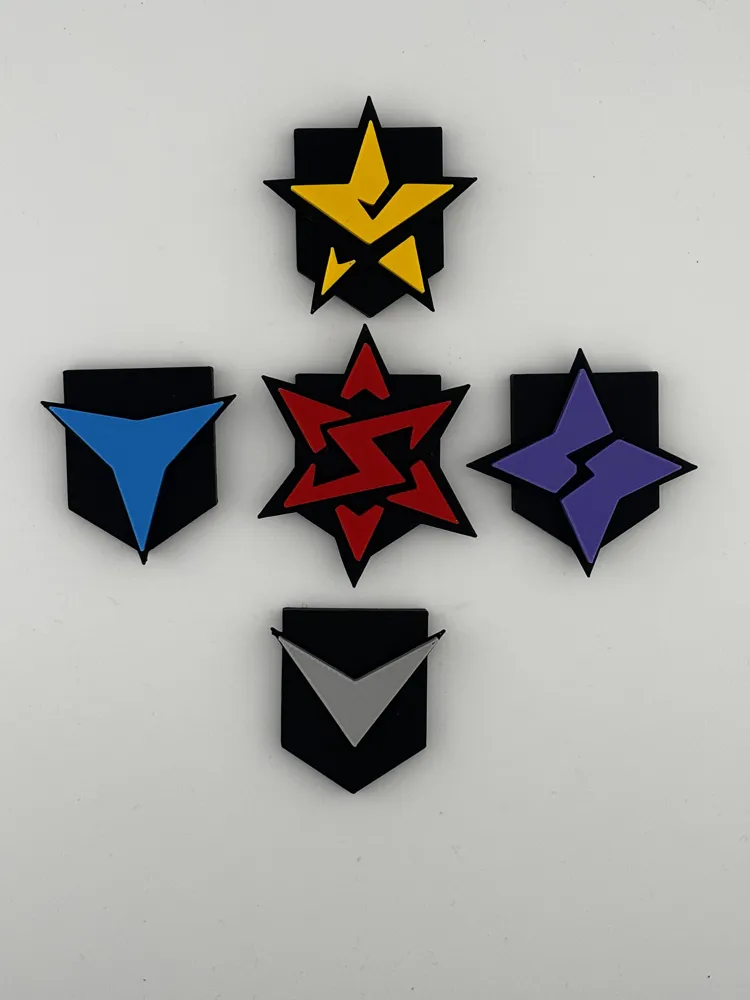 Marvel Rivals Proficiency Icons - Free 3D Print Model - MakerWorld