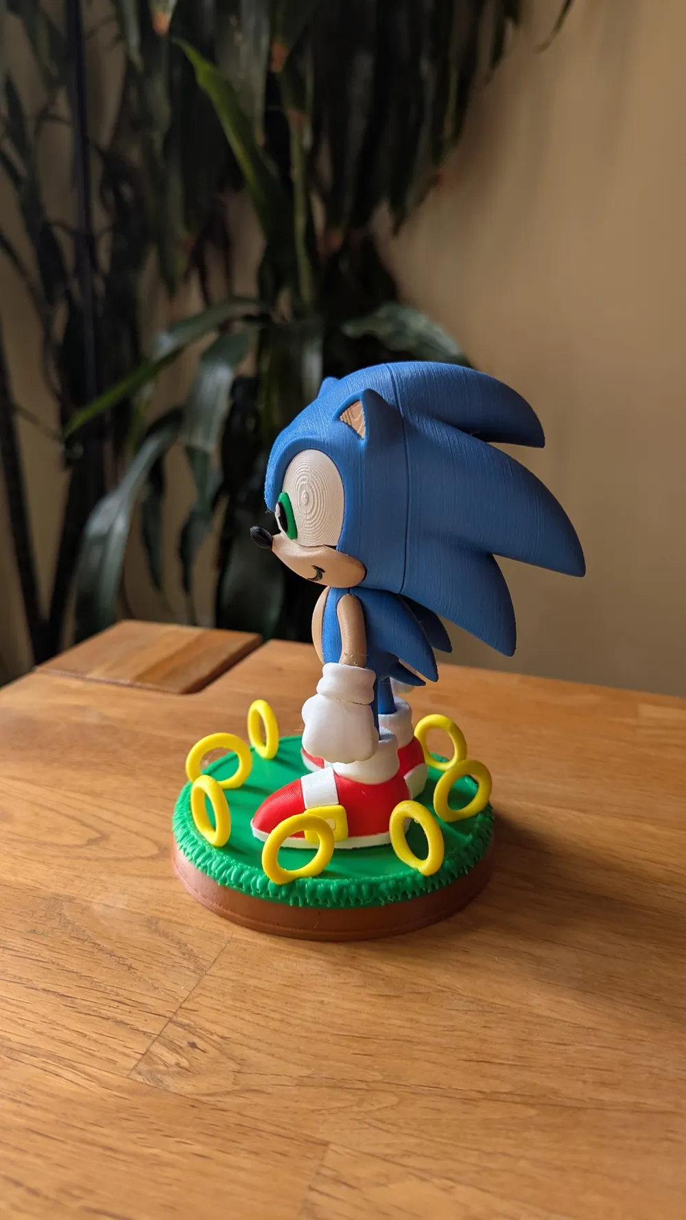 Sonic Ring Multipart Base Diorama for Sonic Figure - Free 3D Print ...