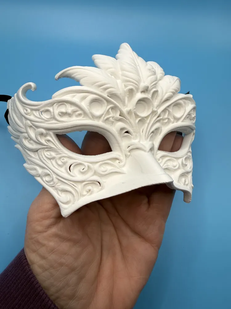 Masquerade mask - Free 3D Print Model - MakerWorld