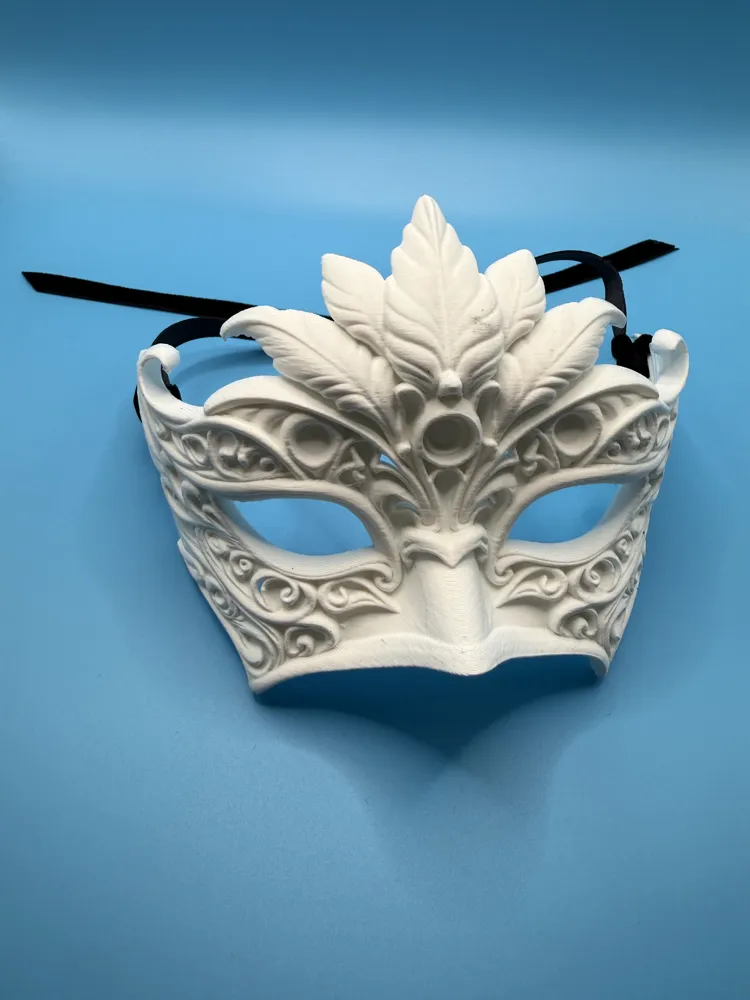 Masquerade mask - Free 3D Print Model - MakerWorld