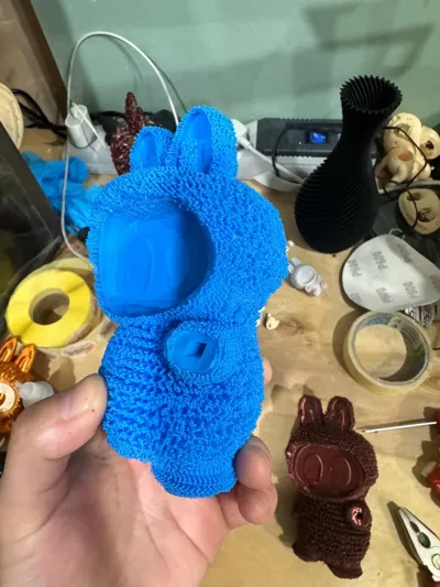 Labubu - Labubu Rainbow Teeth and Eyes (Long Hair Version) Ultimate ...