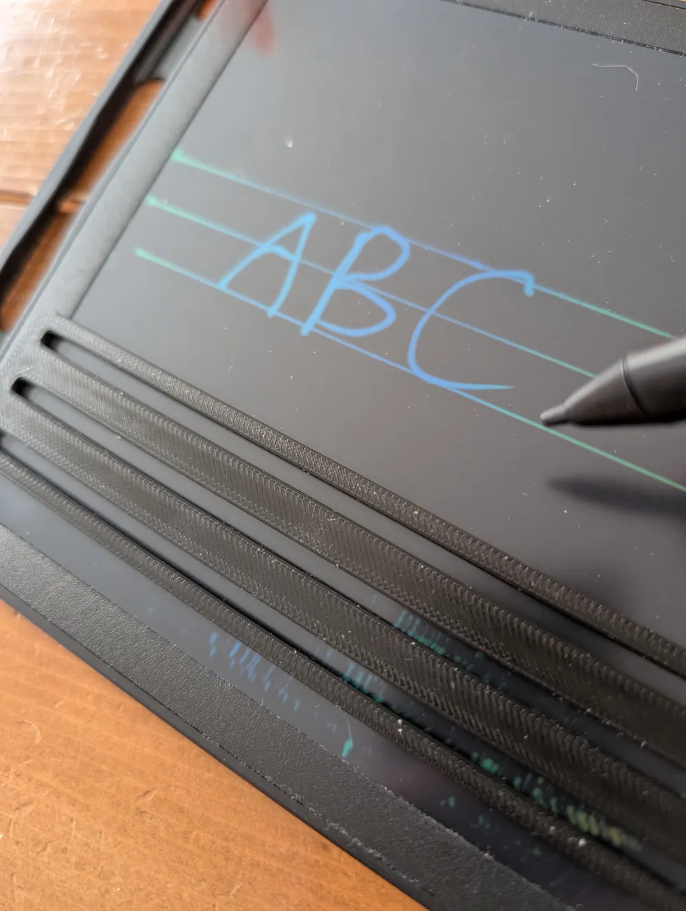 3 lines stencil for learning to write letters - Free 3D Print Model ...