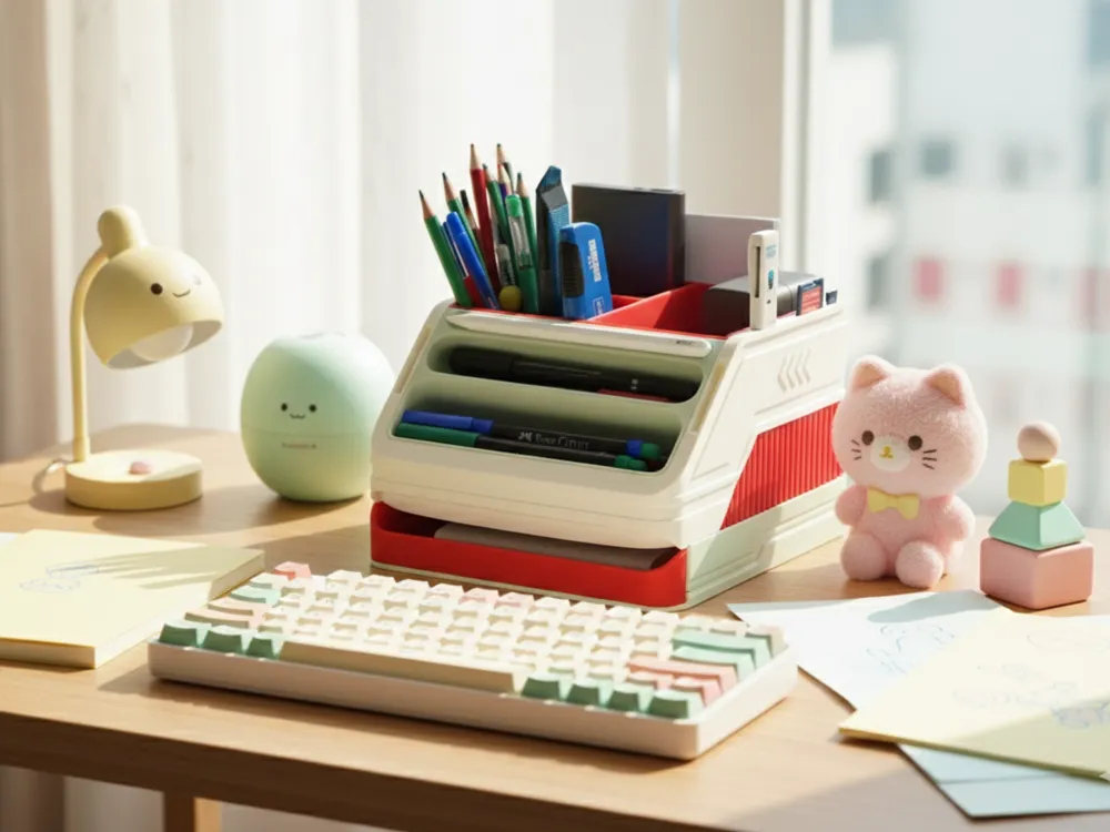 Poly-Desk 整理器 - 免费 3D 打印模型 - MakerWorld