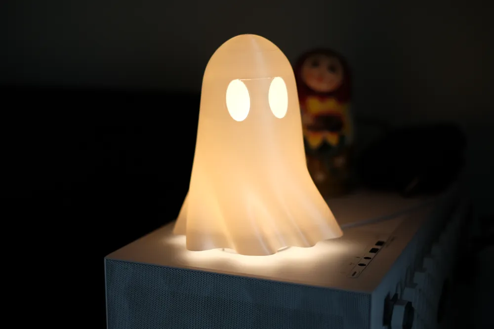 Ghost Shade for LED Lamp Kit by Printzee - MakerWorld
