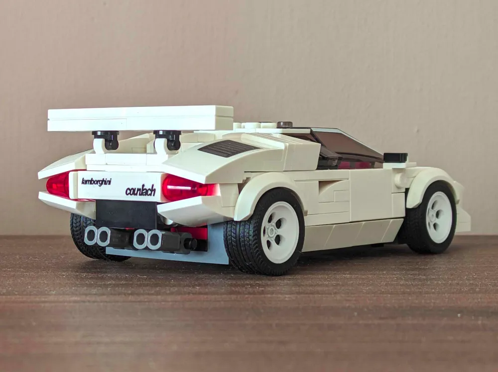 Ruedas realistas para LËGO Speed Champions Countach - Modelo de ...