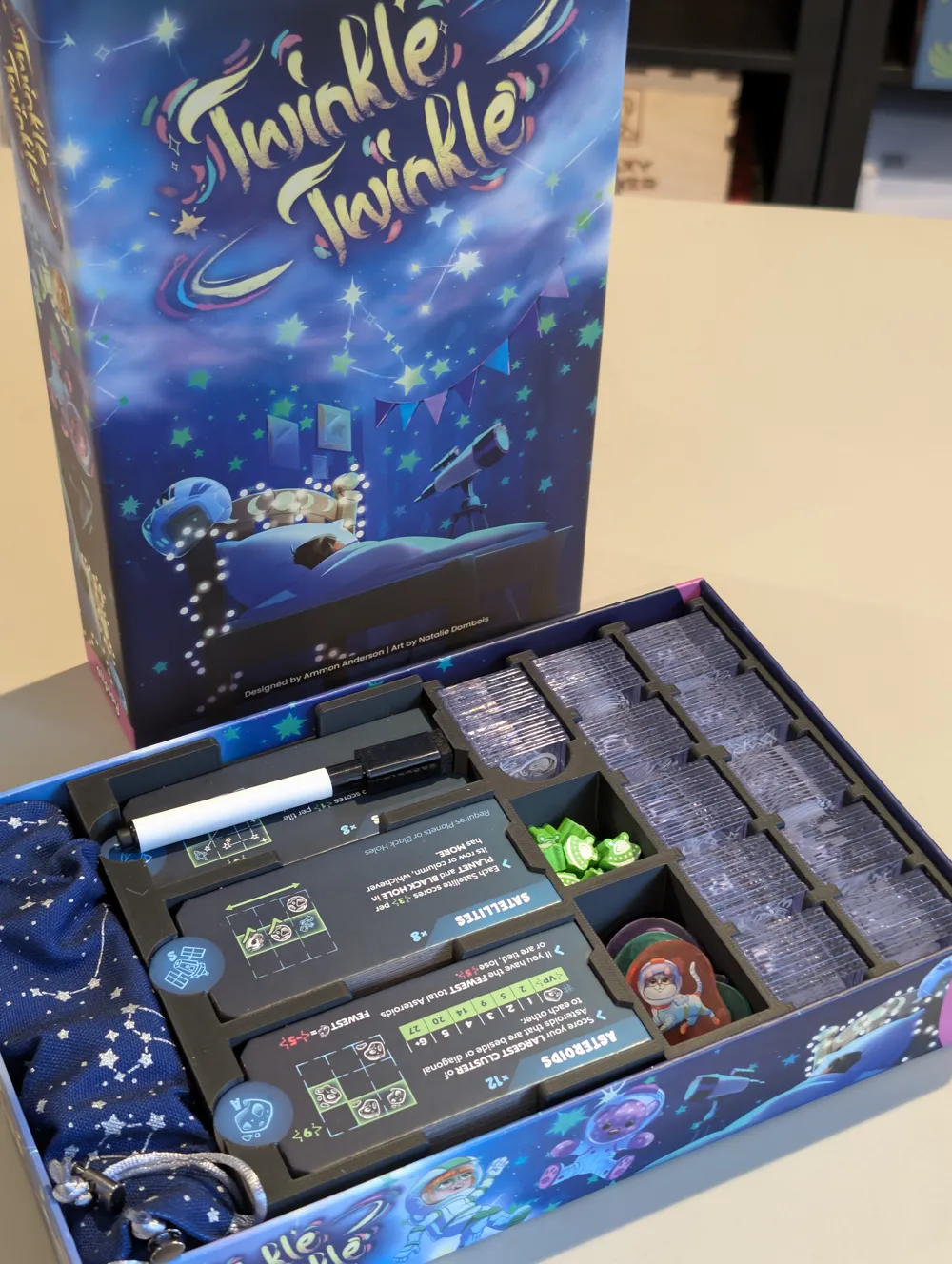 Twinkle Twinkle Board Game Insert by Drucifer MakerWorld: Download Free ...