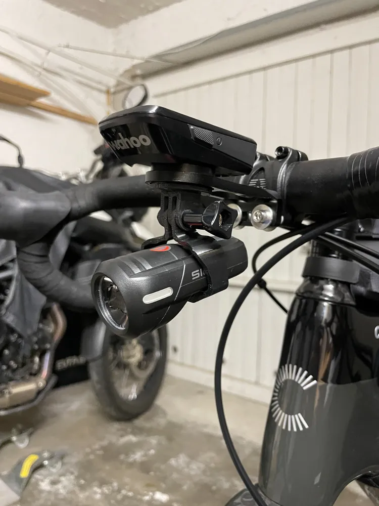 Sigma Aura 45 bicycle light GoPro Mount by Tibor_Design MakerWorld ...