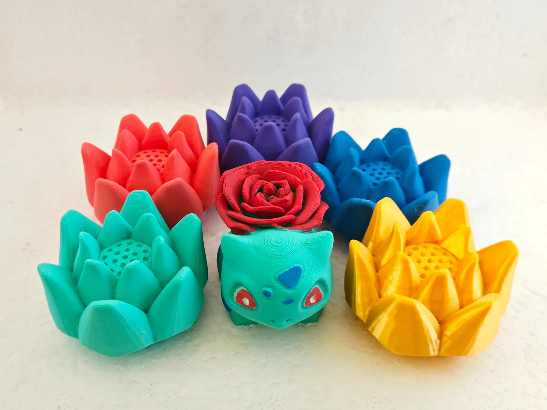 Celestial Lotus (Optimized for Support-Free Printing) by Nomo - MakerWorld