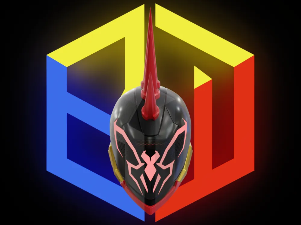 Spider-Punk 2099 Helmet by Budwin MakerWorld: Download Free 3D Models