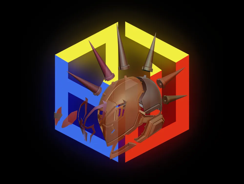 Spider-Punk 2099 Helmet by Budwin MakerWorld: Download Free 3D Models