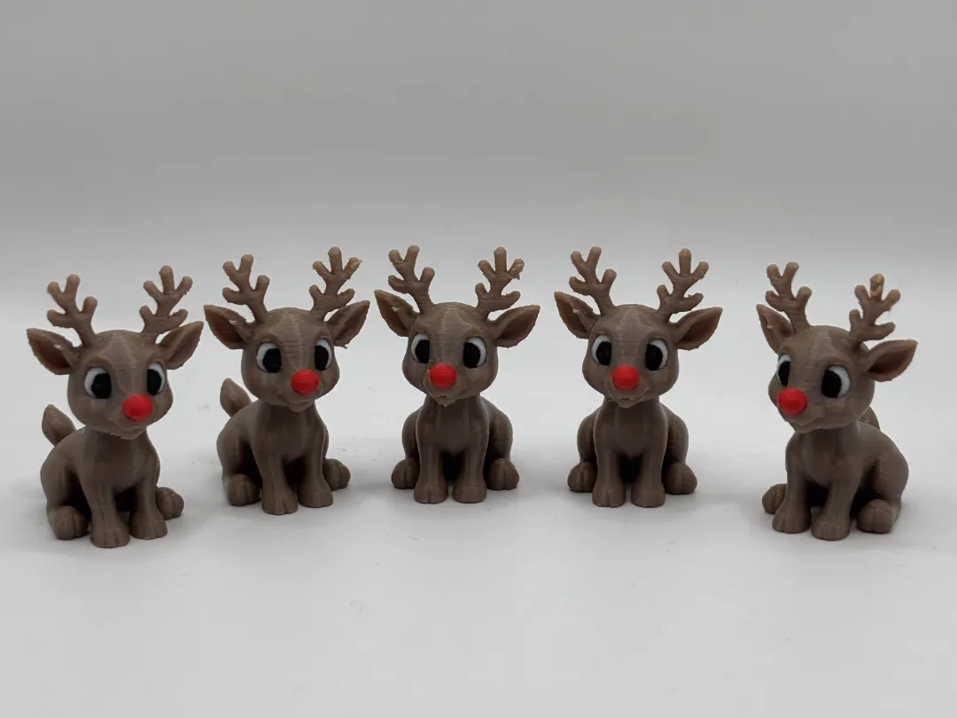 Rudolph the Red-Nosed Reindeer - Free 3D Print Model - MakerWorld