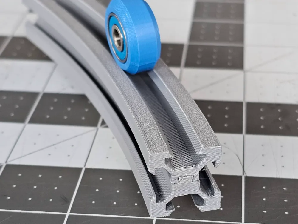 *Curved* 2020 Horizontal Print Extrusion V-Slot by Perfect Prints ...