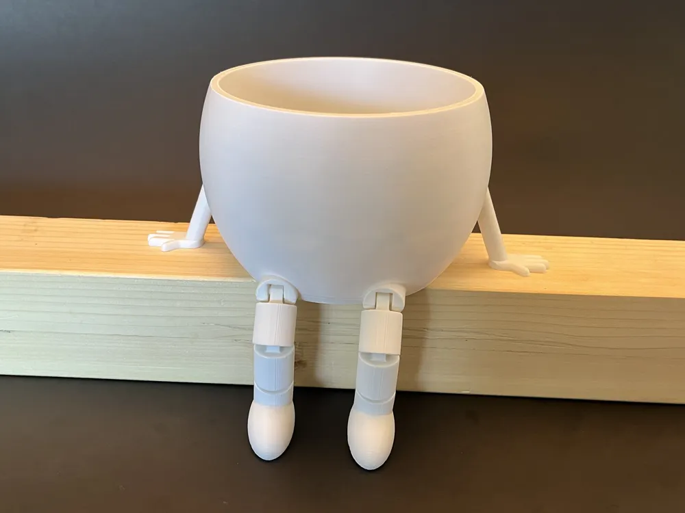 Flower Pot Buddy - Free 3D Print Model - MakerWorld