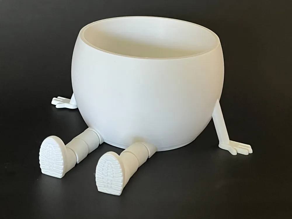 Flower Pot Buddy - Free 3D Print Model - MakerWorld