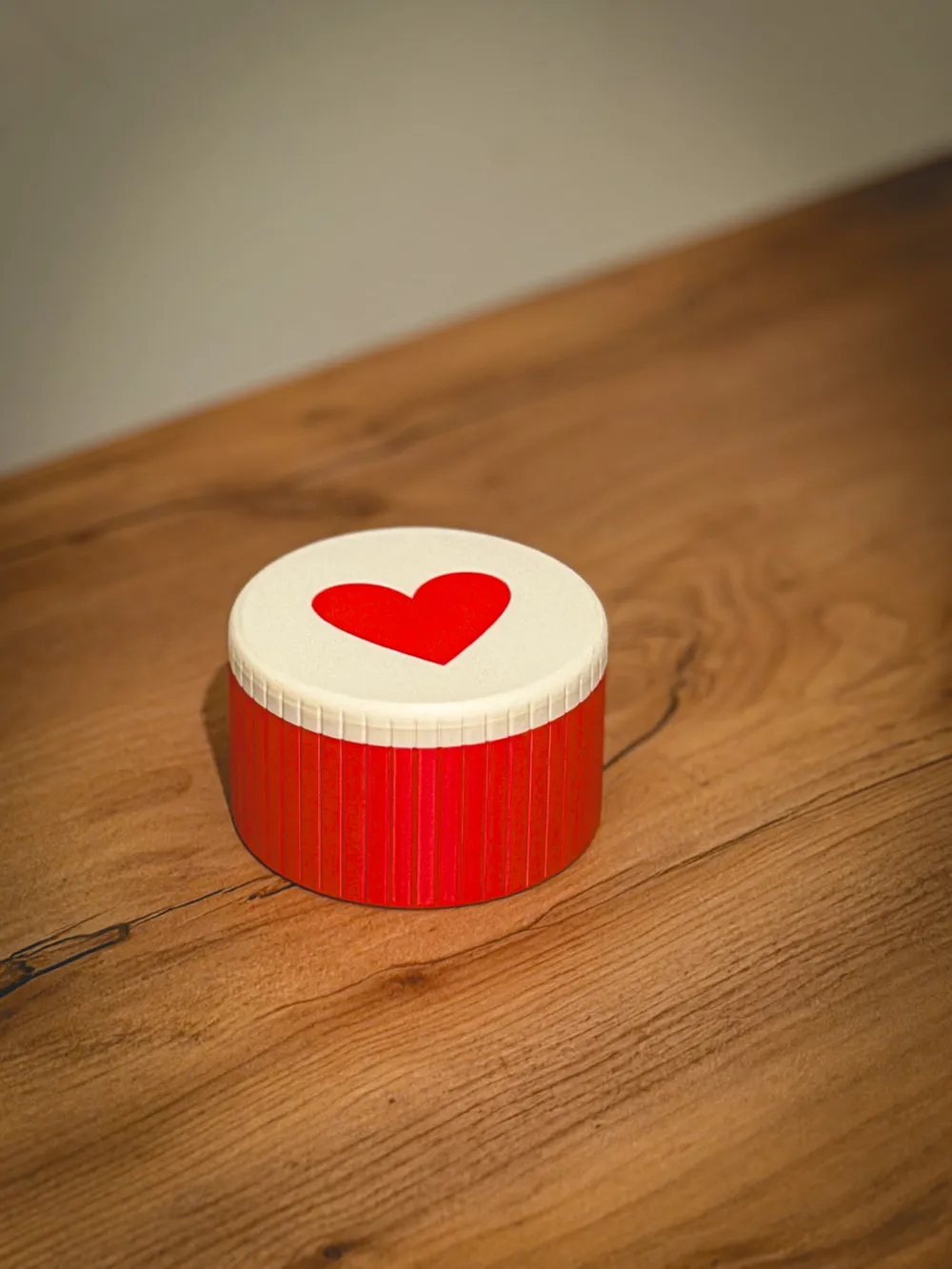 Valentine Heart Box - Twist Lock (No AMS) - Free 3D Print Model ...
