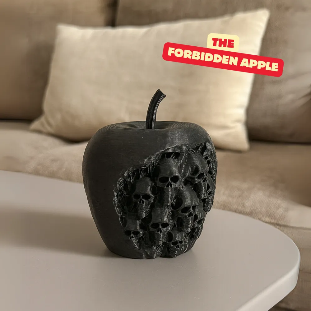 THE FORBIDDEN APPLE / HOMEDECOR / HALLOWEEN DECOR by Sektor 7 Studios MakerWorld: Download Free ...
