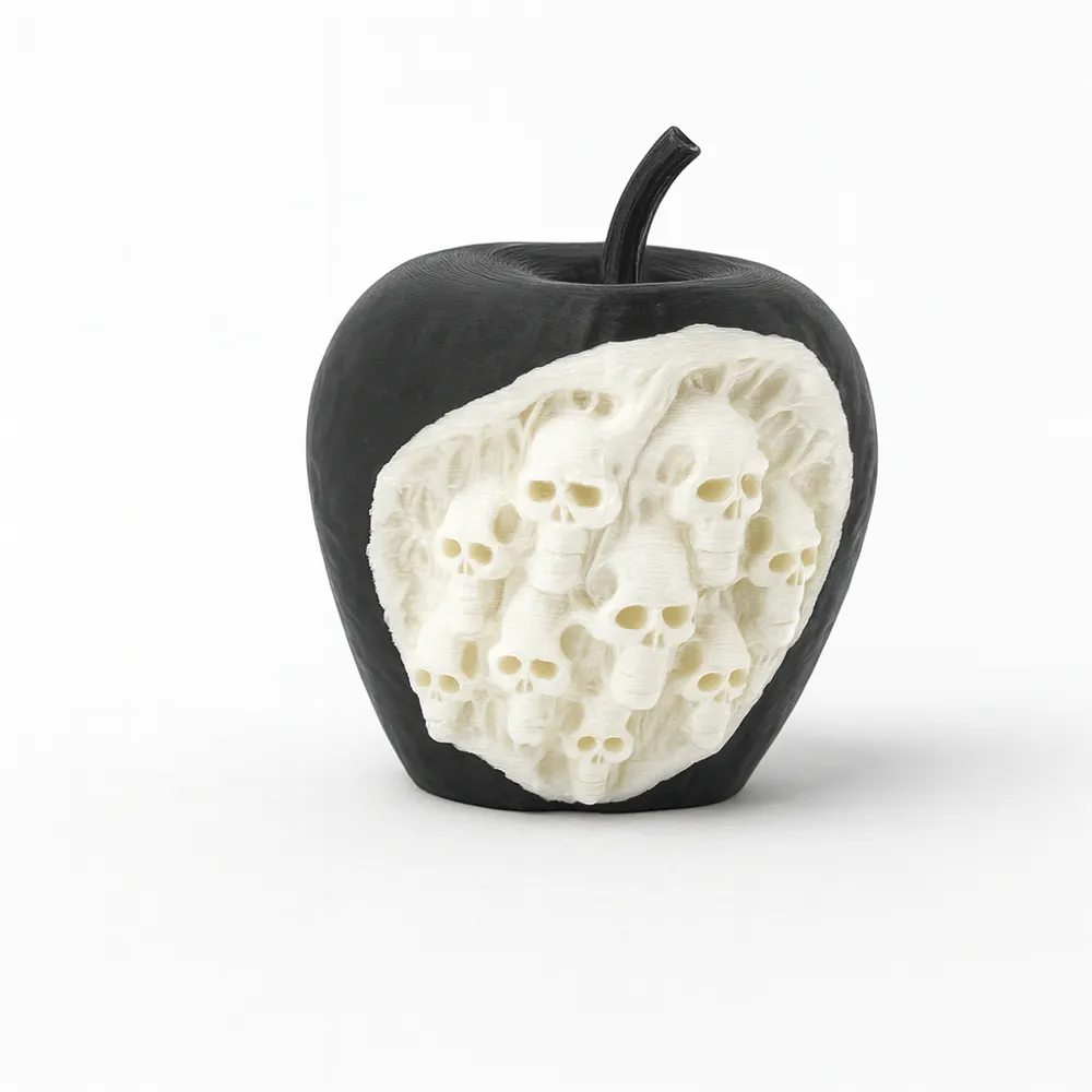 THE FORBIDDEN APPLE / HOMEDECOR / HALLOWEEN DECOR - Free 3D Print Model ...