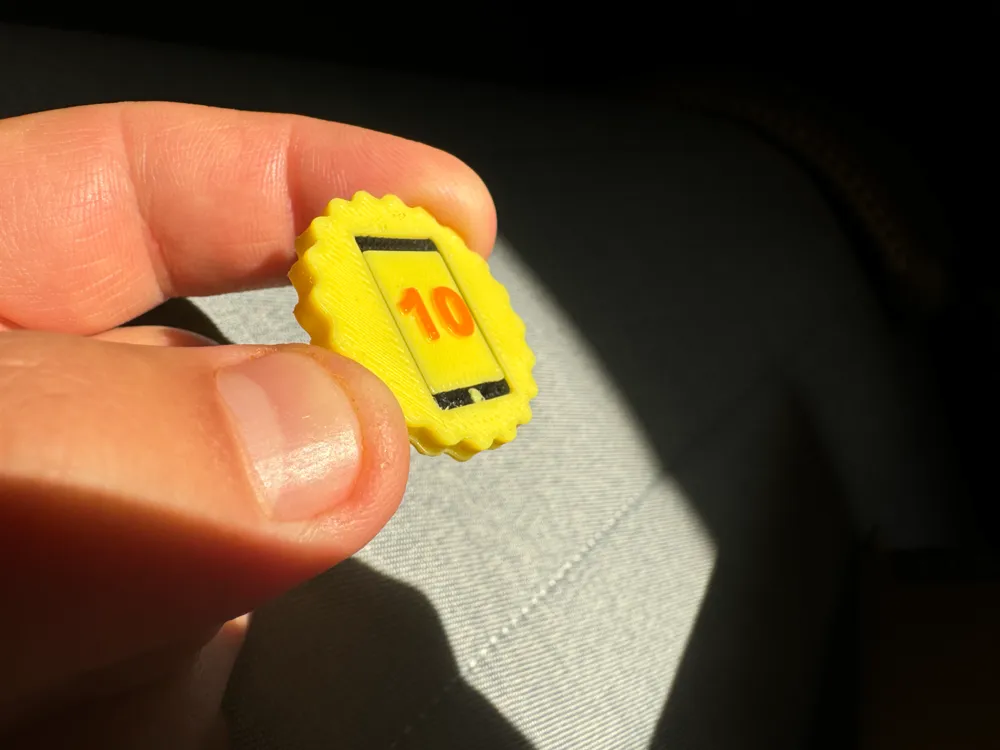 Potty Training iPad Watch Token by optikalefx - MakerWorld