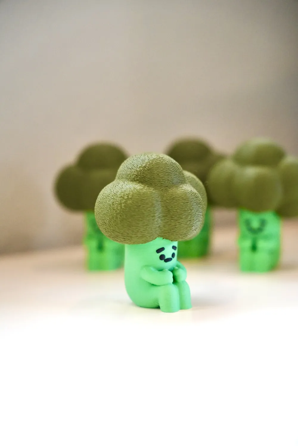 Sad Broccoli Fidget Clicker | stress toy clicker - Free 3D Print Model ...