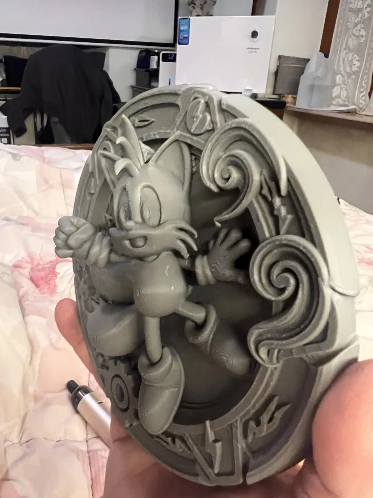 Pixel Trophy – Tails (Sonic the Hedgehog) - Free 3D Print Model ...