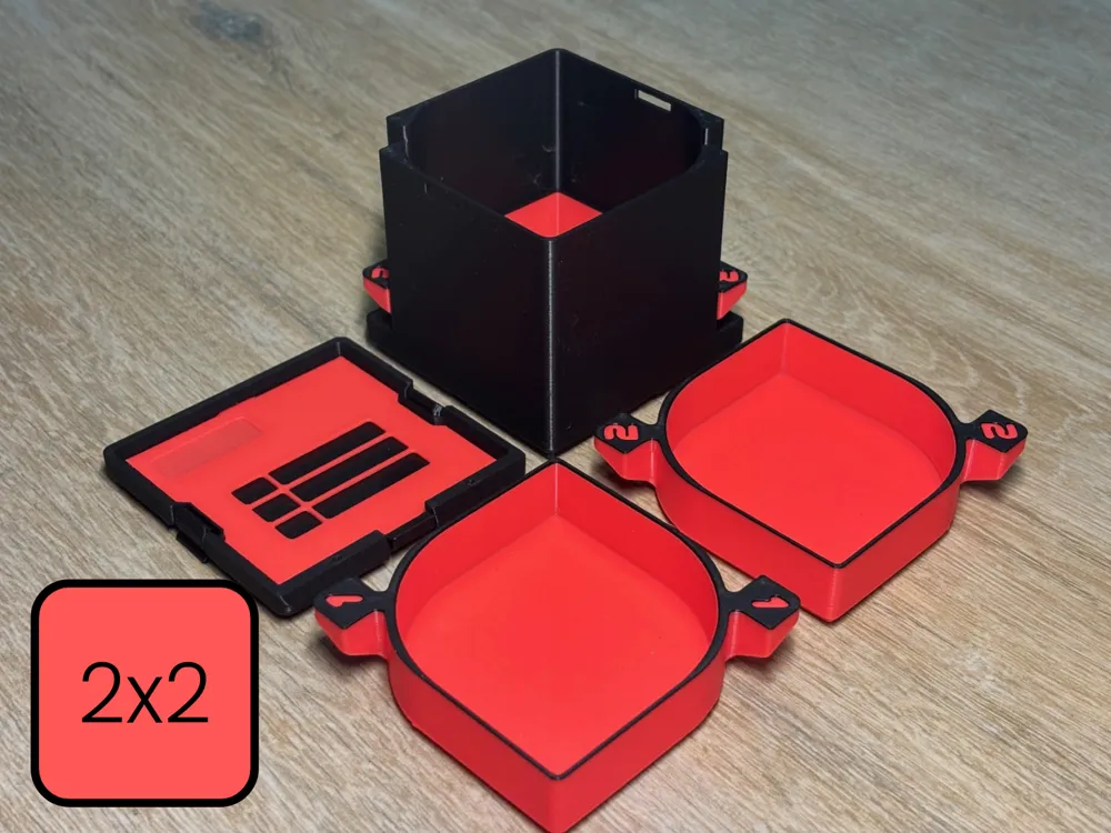 Gridfinity Stackable Bins - Free 3D Print Model - MakerWorld