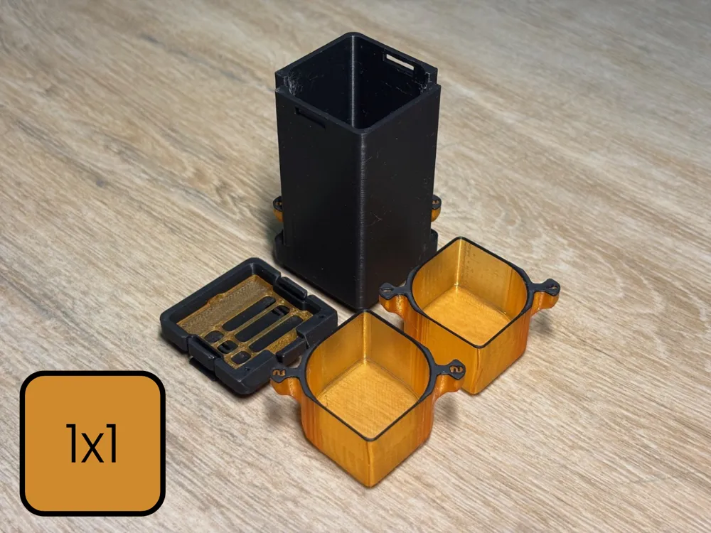 Gridfinity Stackable Bins - Free 3D Print Model - MakerWorld