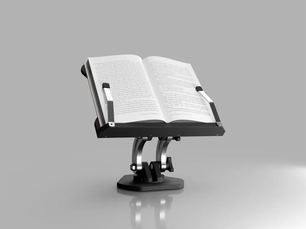 Book Stand Pro - Free 3D Print Model - MakerWorld