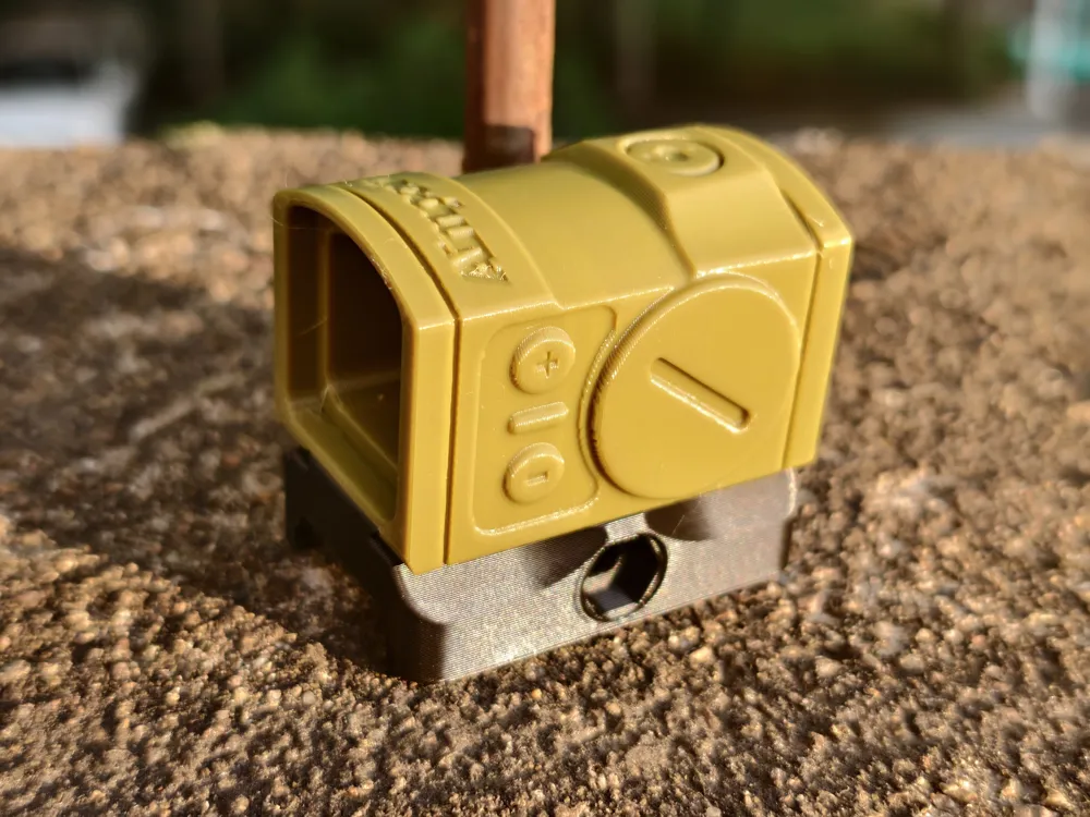 Aimpoint ACRO Sniper Red Dot Pistol Reflex Sight - Free 3D Print Model ...