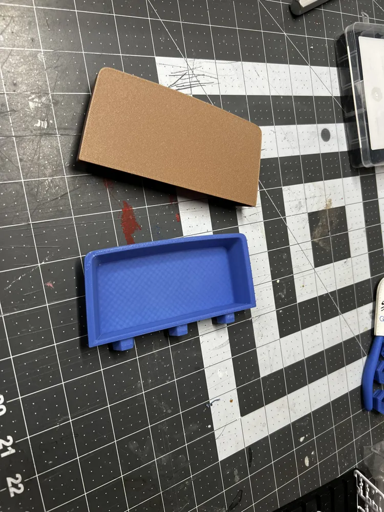 Secret Shelf for Honeycomb Storage Wall Remixed by RokSkeptic - MakerWorld