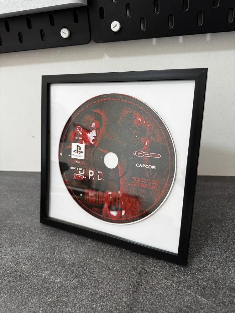 Resident Evil 2 PS1 as Wall Art (Hueforge) by Stephan Aberer MakerWorld ...