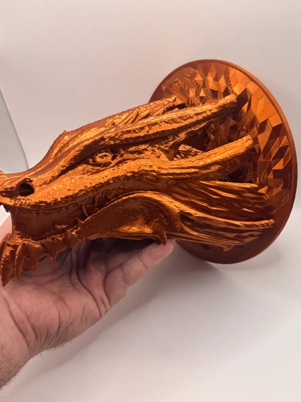 dragon head dragon holder by james butcher - MakerWorld