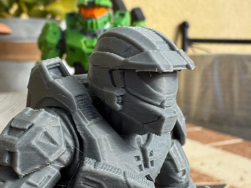 Master Chief Statue | Halo Collection - Free 3D Print Model - MakerWorld