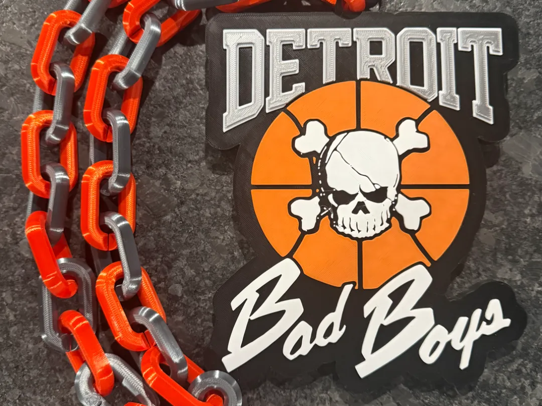 Detroit Bad Boys Turnover Chain by HYP3DTurnover Chains MakerWorld ...