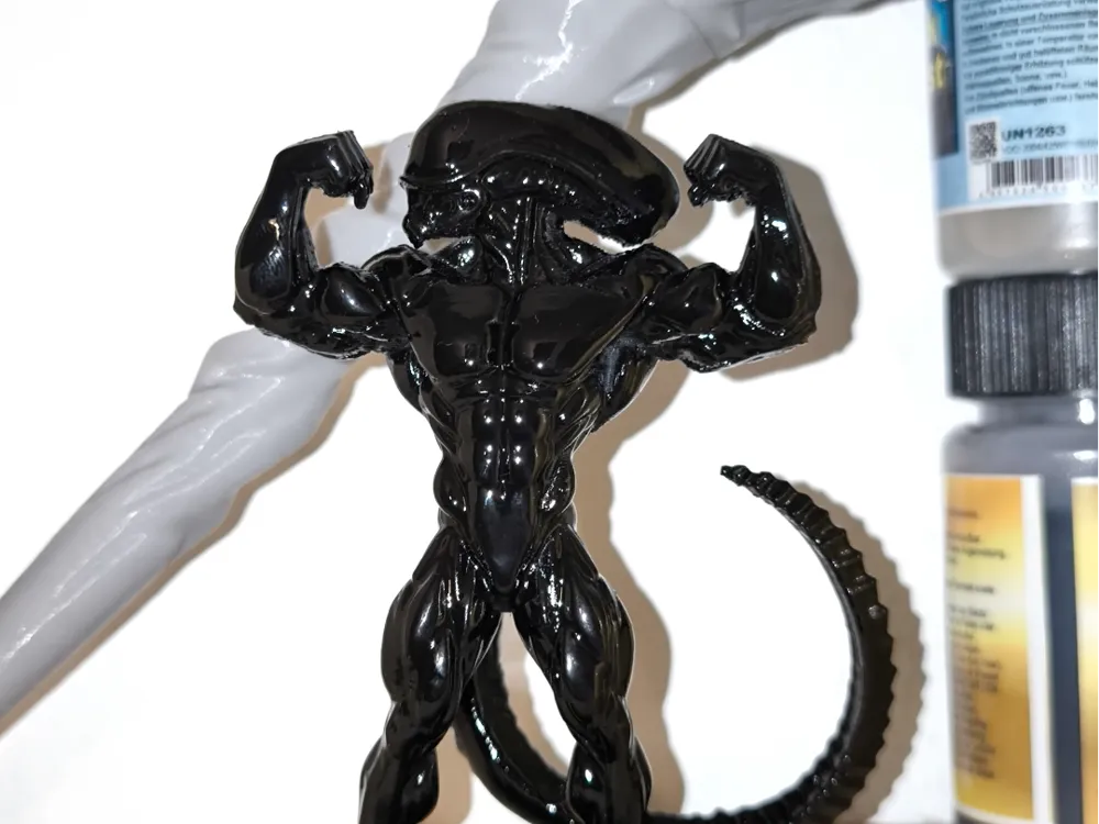 Alien Arachnide Musclé | Predator | Version Gym - Modèle d'Impression ...