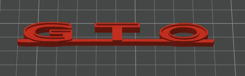 GTO Emblem by ahouston MakerWorld: Download Free 3D Models