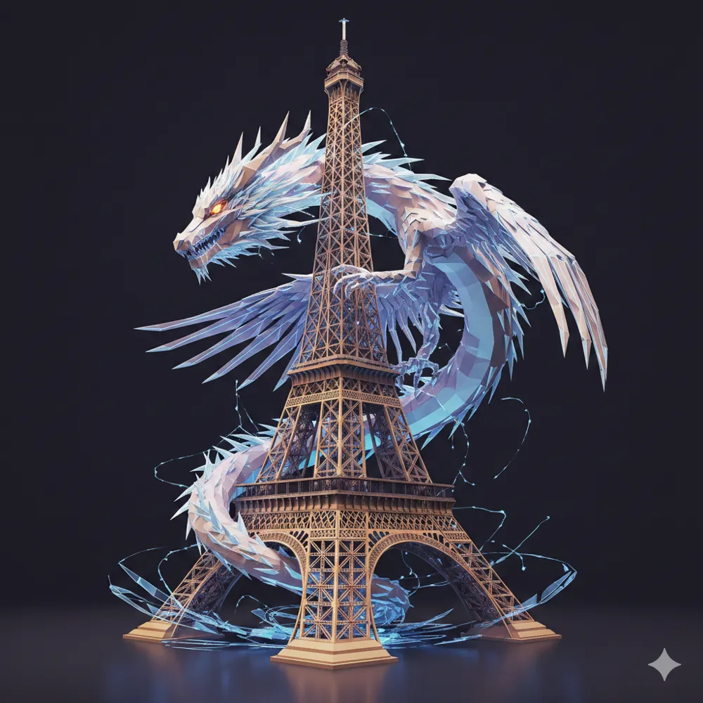 Paris Dragon - Free 3D Print Model - MakerWorld