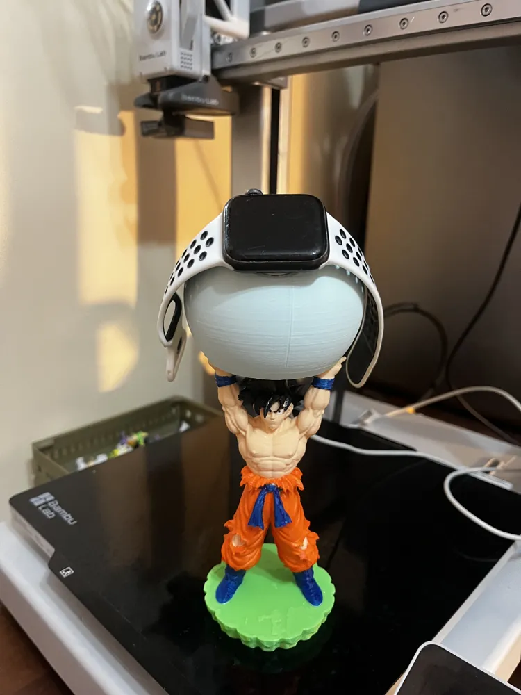 Soporte Apple Watch Goku - Genkidama - Modelo de impresión 3D gratuito ...