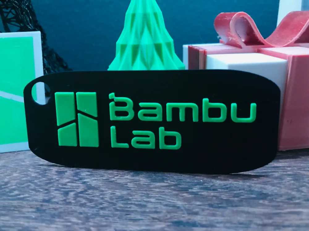 Bambu labs keychain by PrintedByJohn - MakerWorld