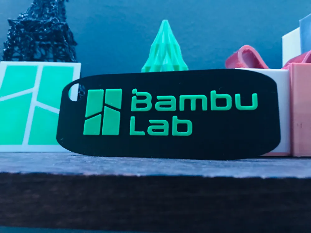 Bambu labs keychain by PrintedByJohn - MakerWorld