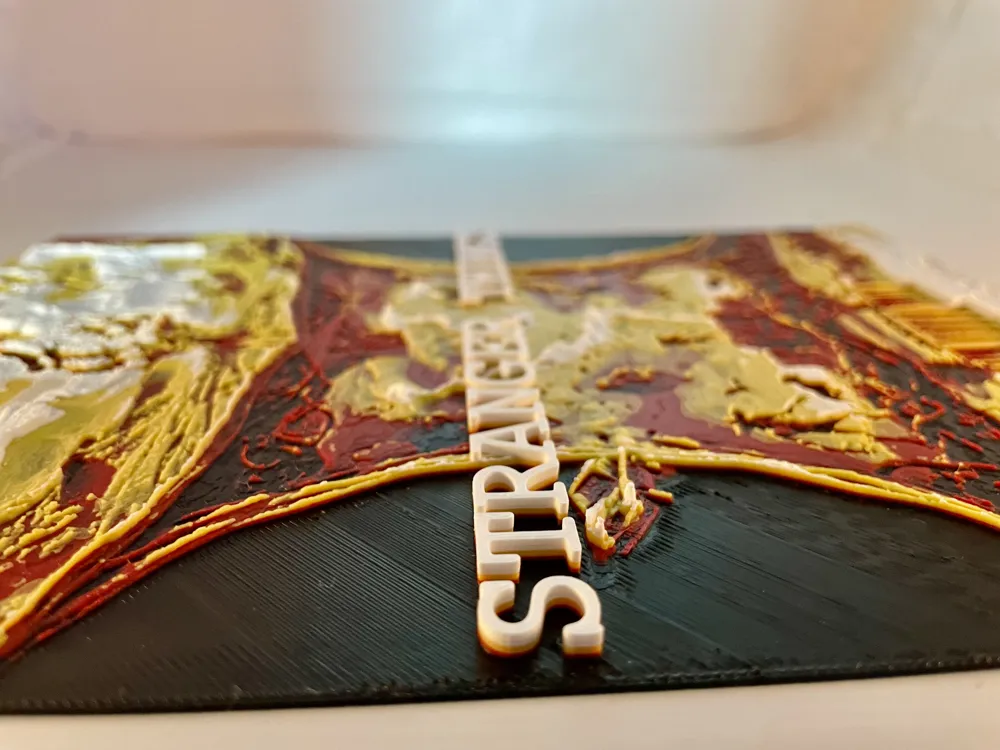 Stranger Things décoration - Modèle d'Impression 3D Gratuit - MakerWorld