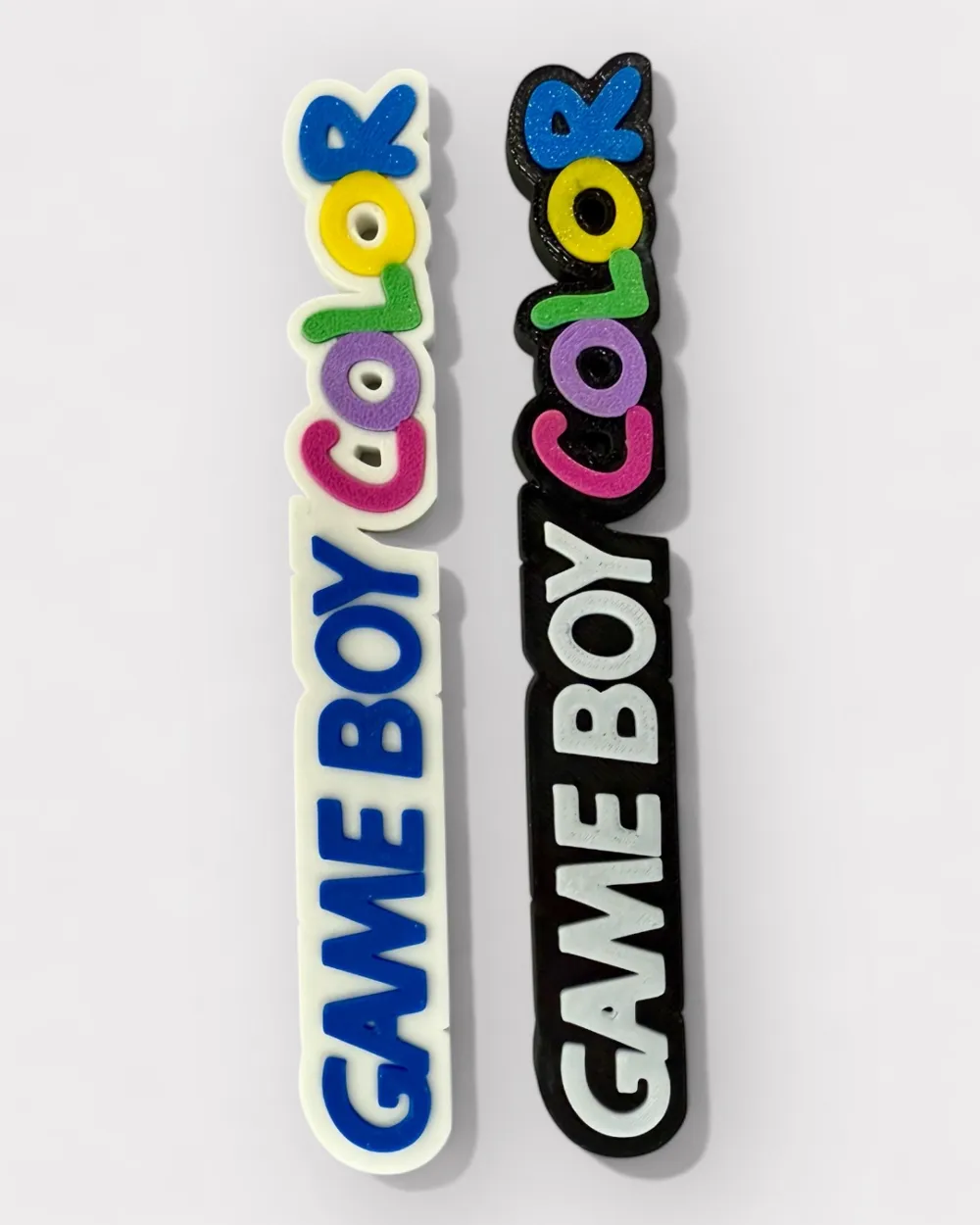 Game Boy Color Logo Display Stand by Hylijan - MakerWorld