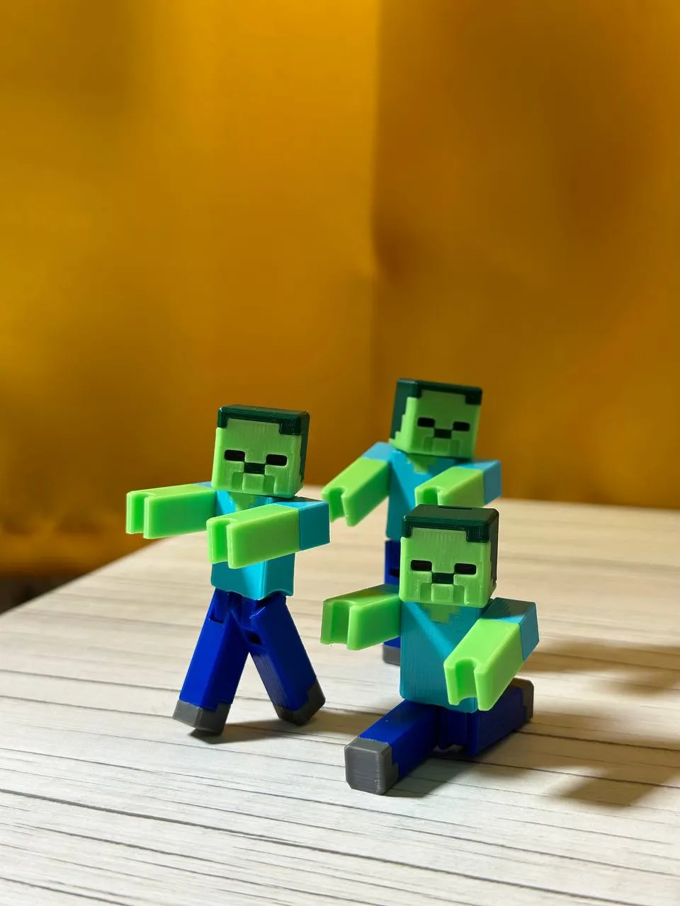 Minecraft Zombie Articulated by kirimba MakerWorld: Download Free 3D Models