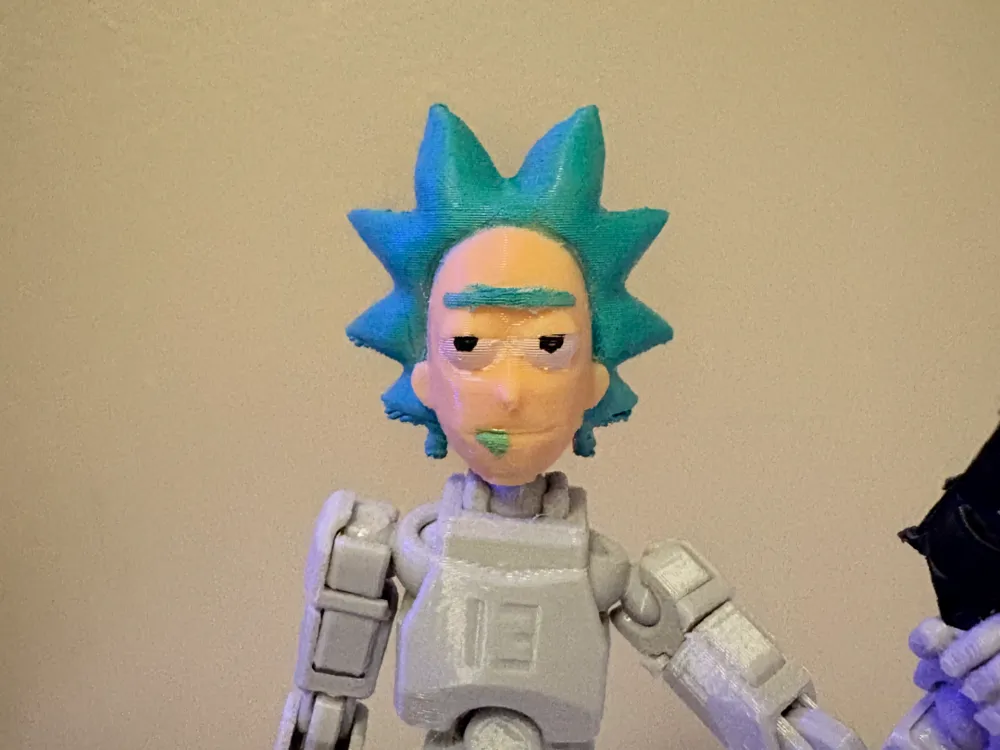 Rick Sanchez Dummy 13 head Remixed by Zaybear MakerWorld: Download Free ...