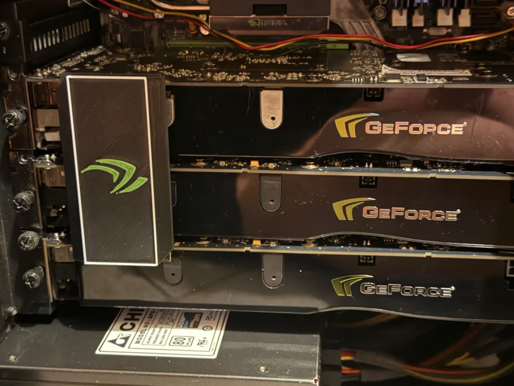 Nvidia Triple- SLI Bridge Cover - Free 3D Print Model - MakerWorld